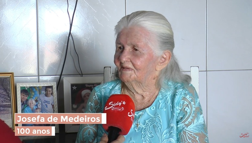 Inspiração: conheça história de Dona Josefa, idosa que chegou aos 100 ...